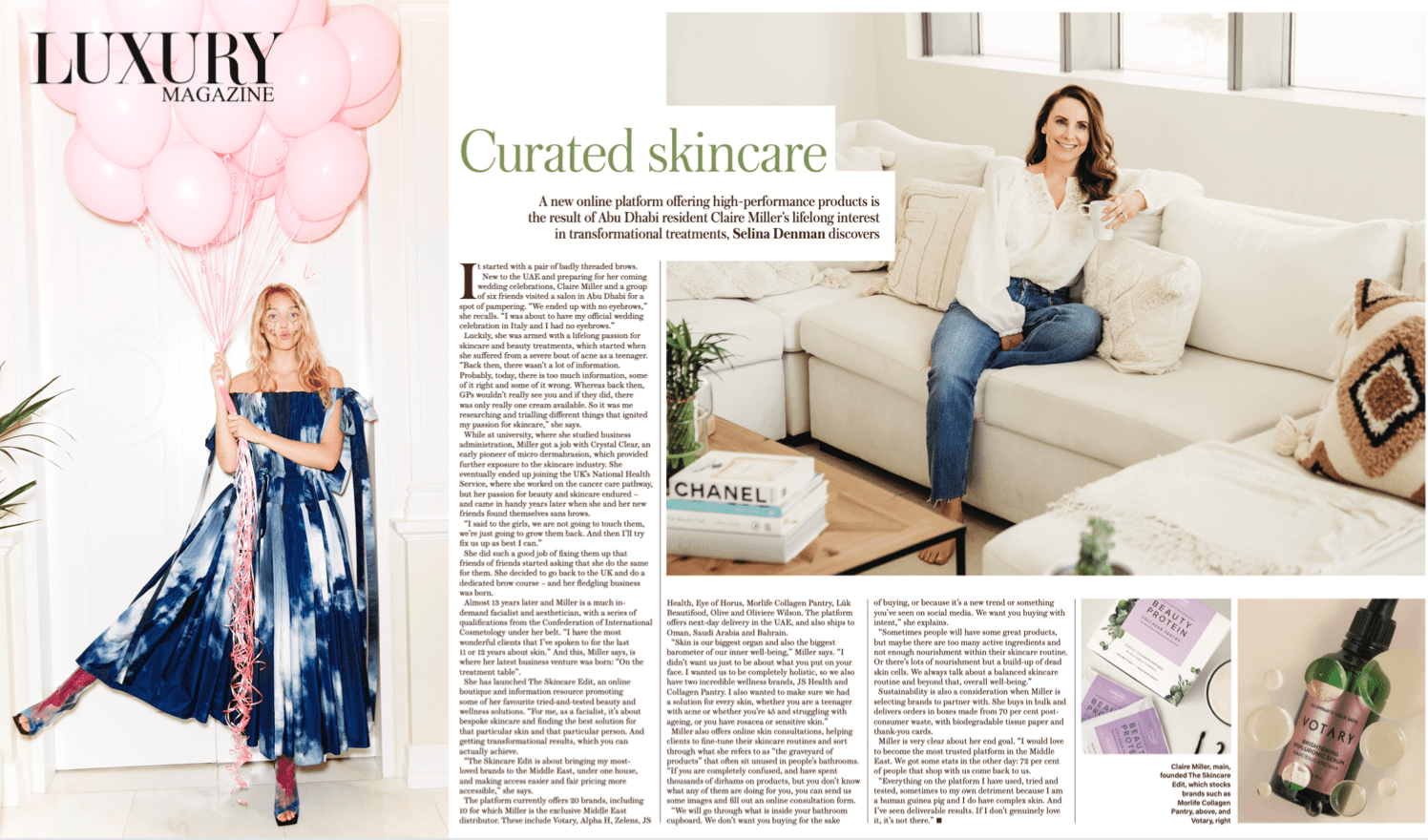 The Skincare Edit - Selina Denman discusses Curated Skincare