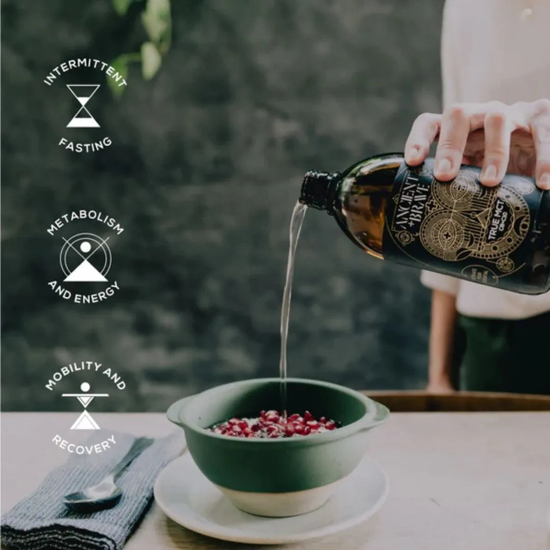 Ancient + Brave True MCT Oil | Clean Energy Oil for Focus & Endurance