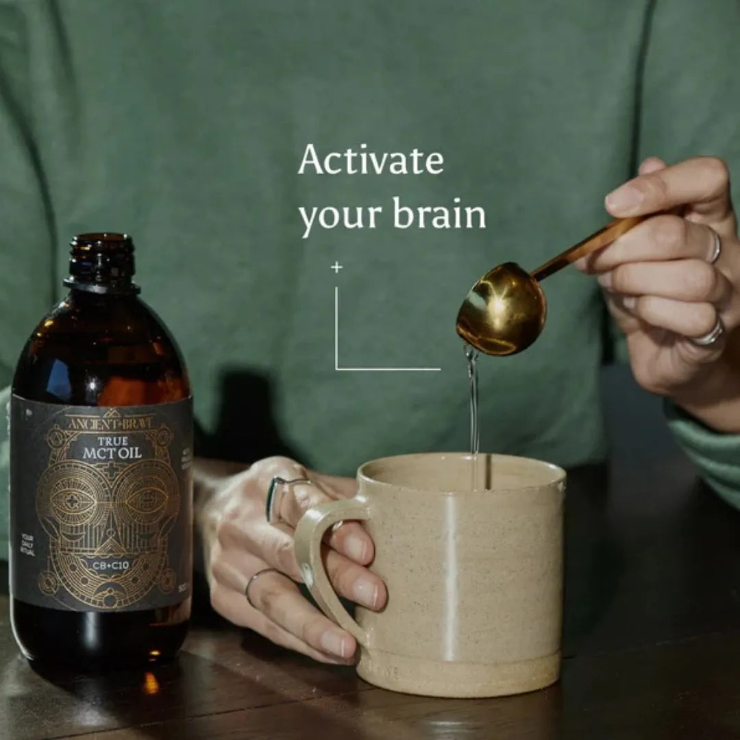 Ancient + Brave True MCT Oil | Clean Energy Oil for Focus & Endurance