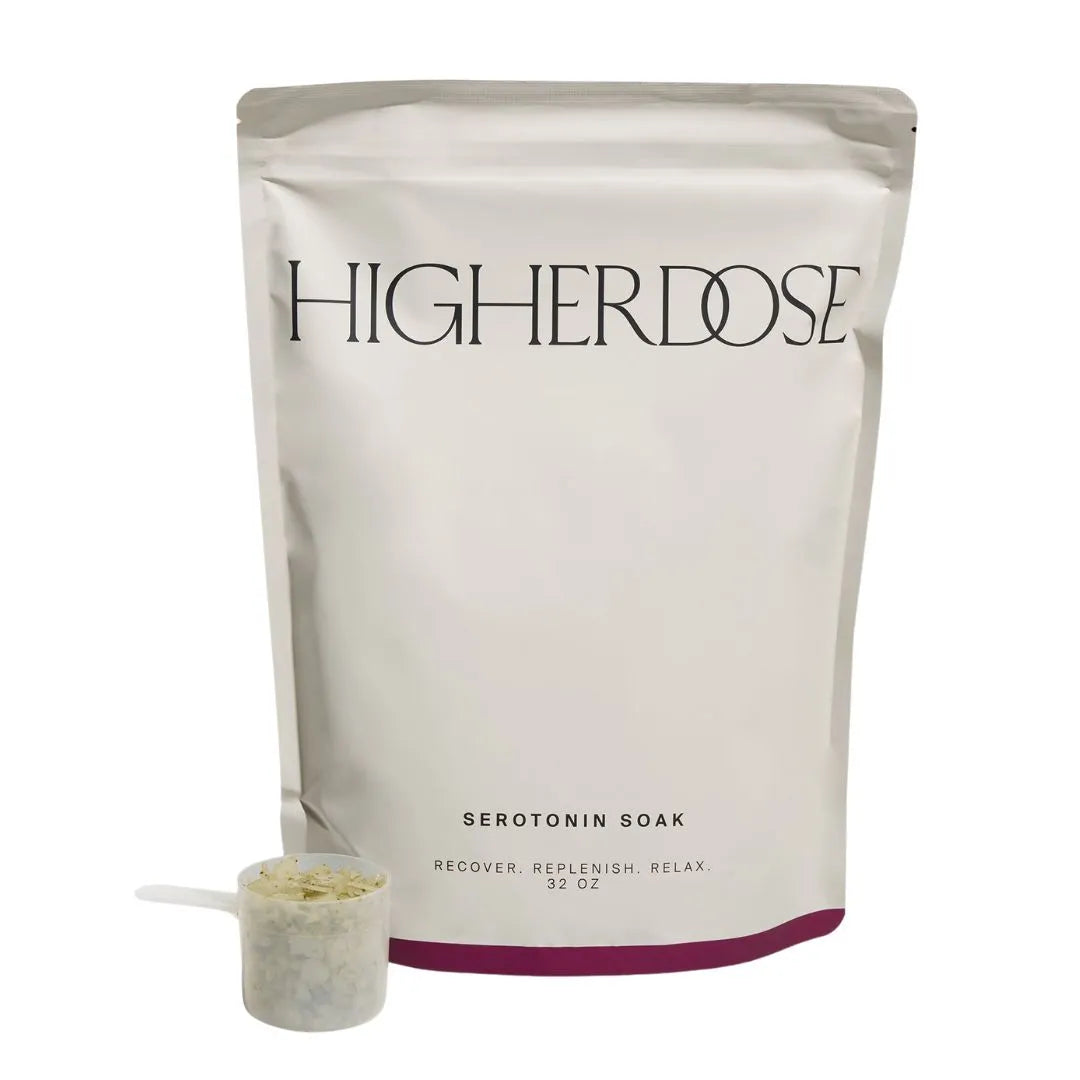 HigherDOSE Serotonin Soak | Magnesium Bath for Stress, Sleep & Recovery