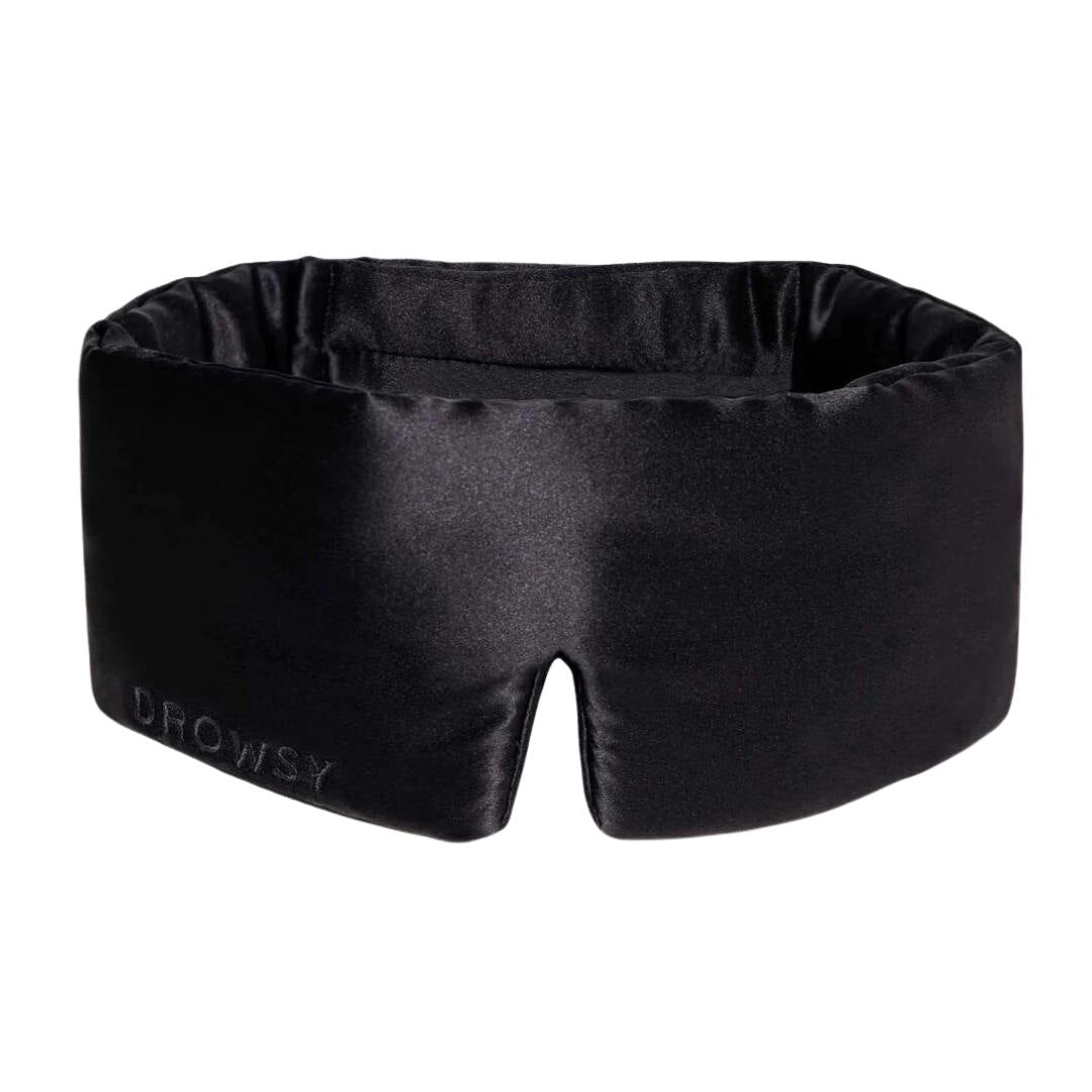 Drowsy Silk Sleep Mask - Black Jade